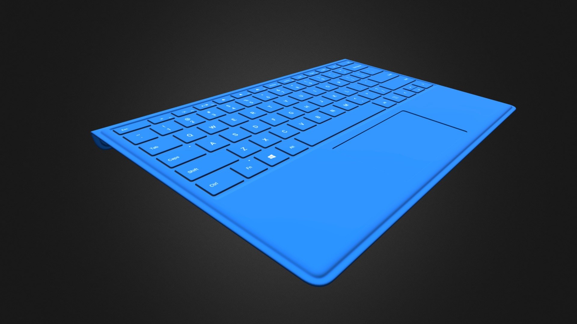 Surface Keyboard Bent - Buy Royalty Free 3D model by cgaxis [8cb1635 ...
