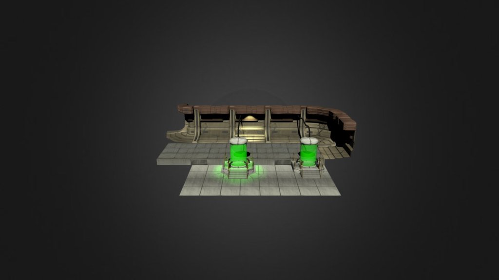 Scifi Laboratory assets - 3D model by albertcamps93 [8cb3d99] - Sketchfab