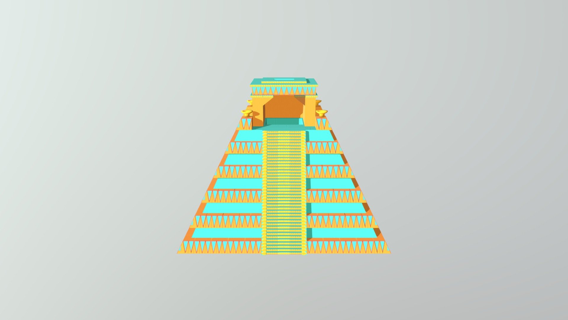 Aztec Pyramid Tribute Room 1st Pass - 3D model by Anton.Barker [8cb4b84 ...