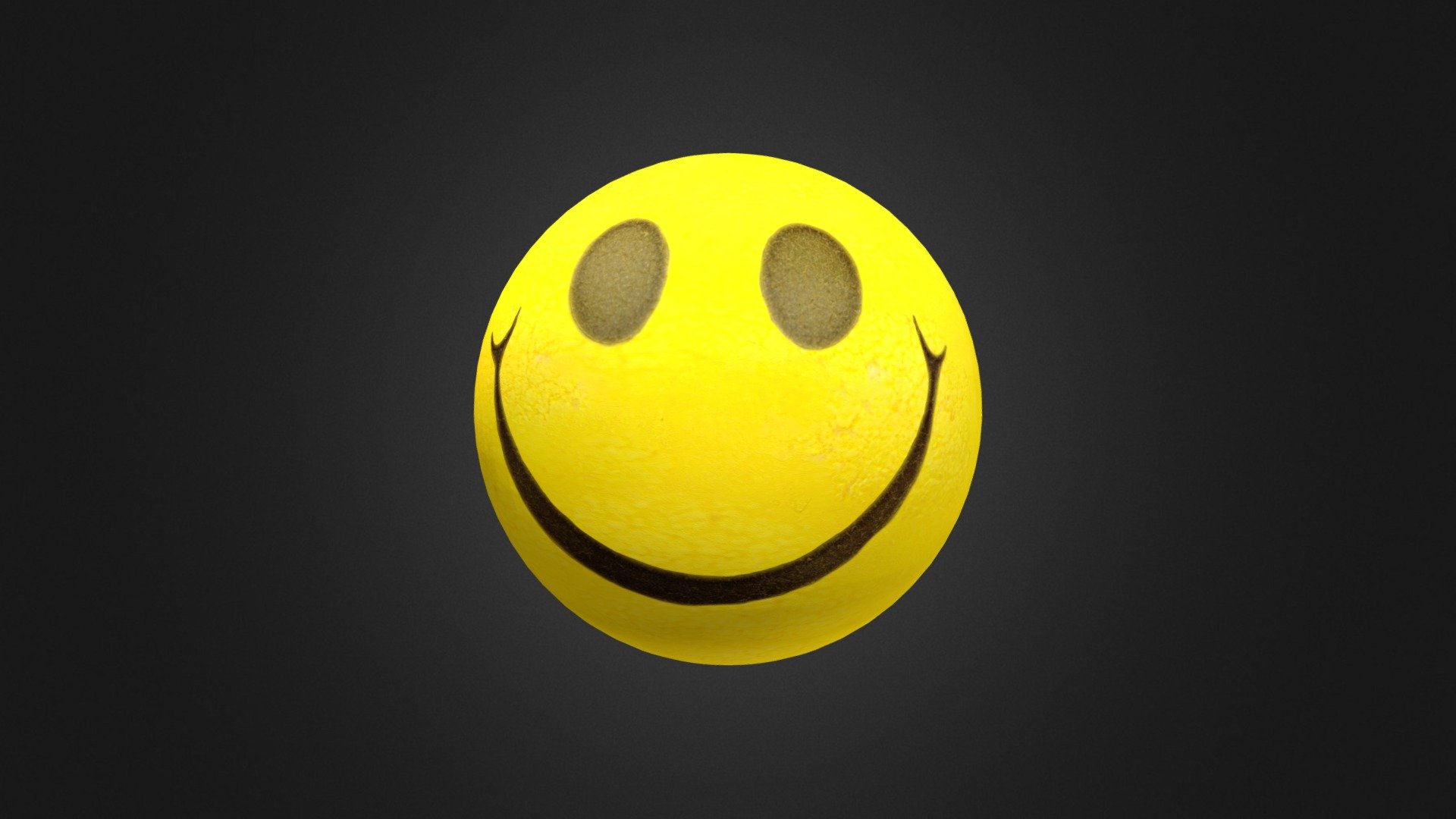 Smile Yellow Ball - Download Free 3D model by Shift4cube [8cb6251 ...