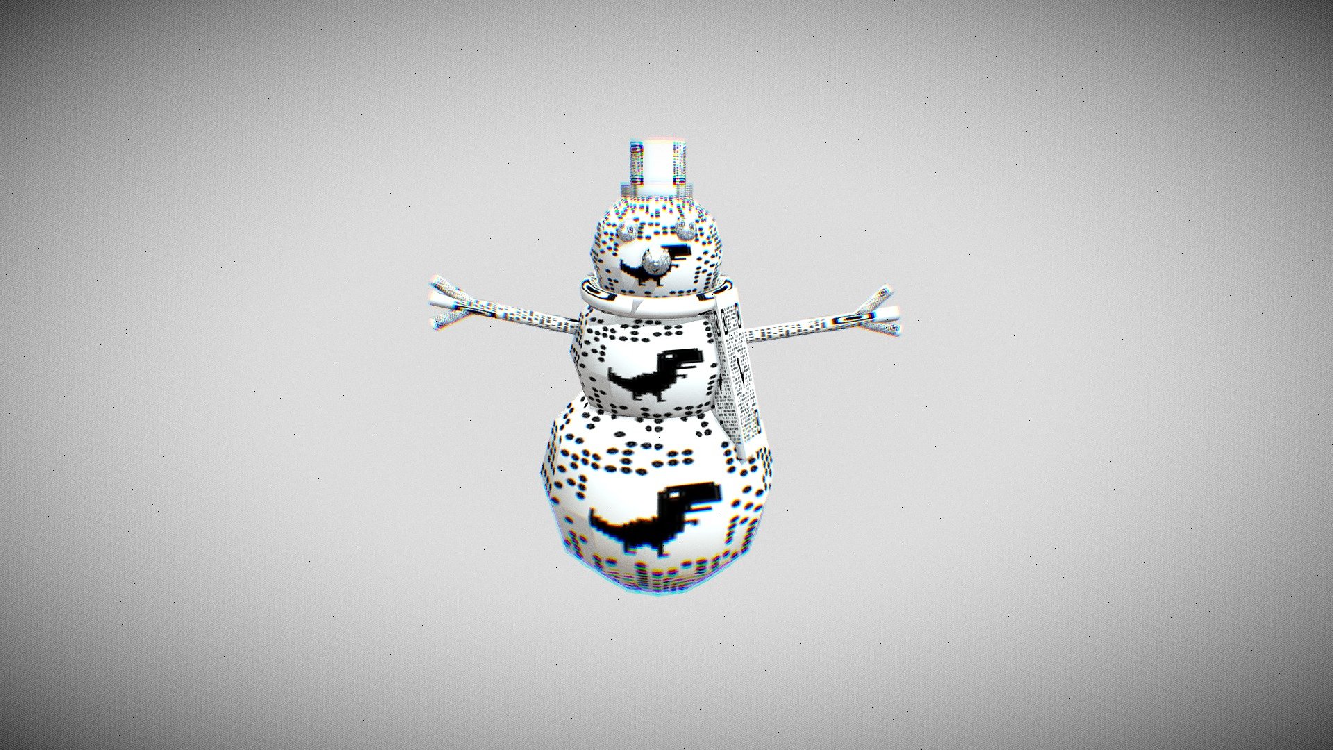 gay-snowman-model-lol (1) - 3D model by luckydragon234 (@luroberts28 ...