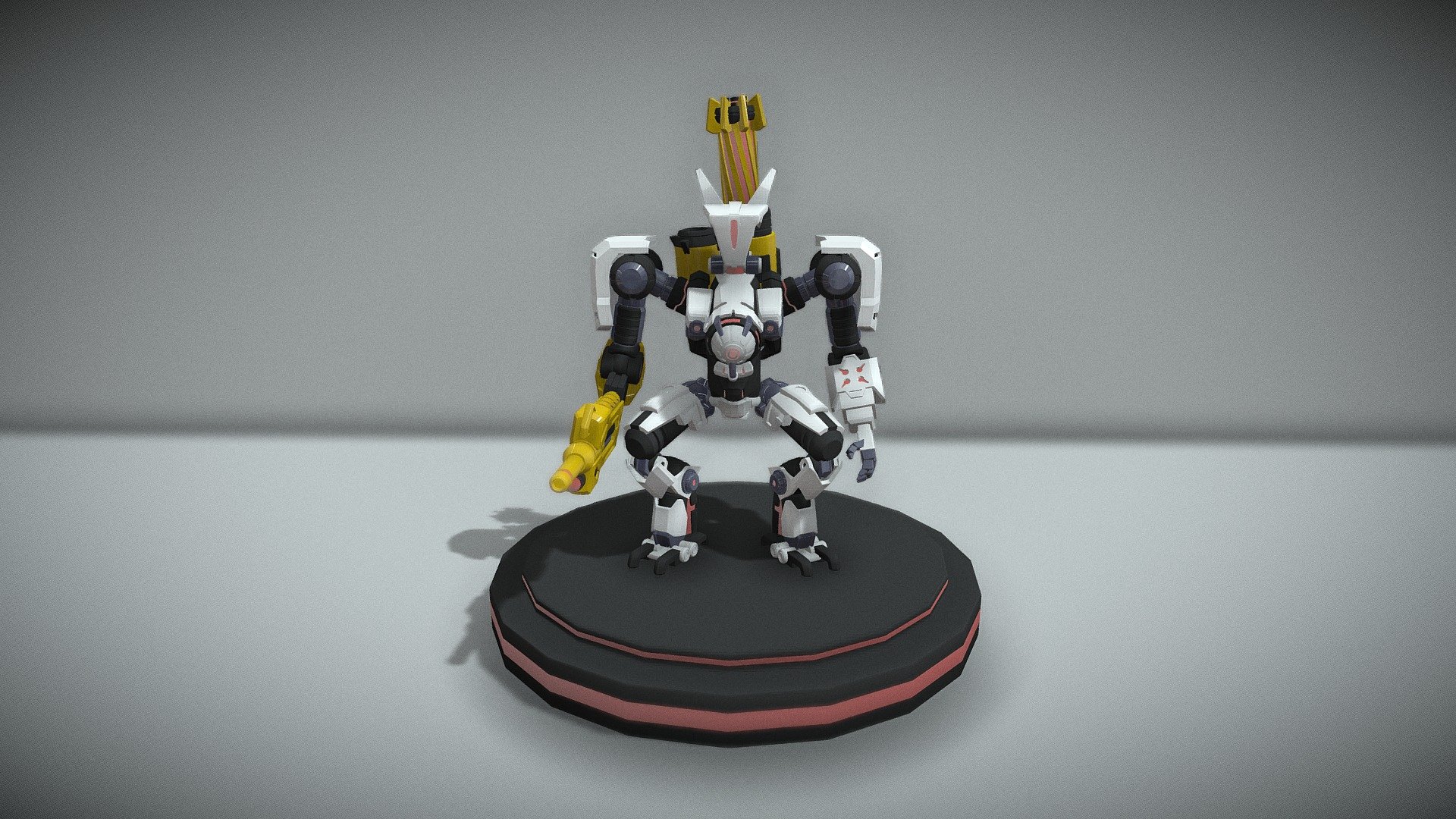 Overwatch_Gwishin Bastion - 3D model by RockstoN [8cb95d6] - Sketchfab