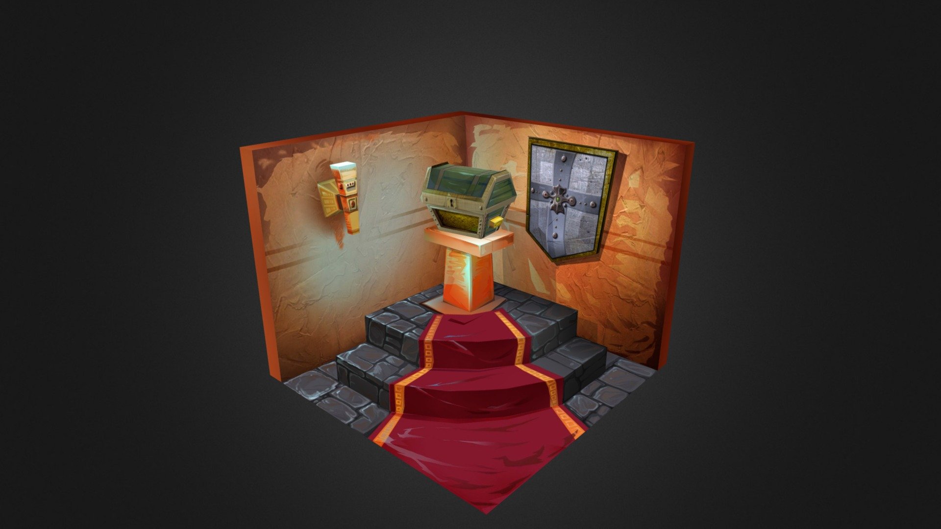 The Treasure Room - Buy Royalty Free 3D model by skunkworks [8cba468 ...