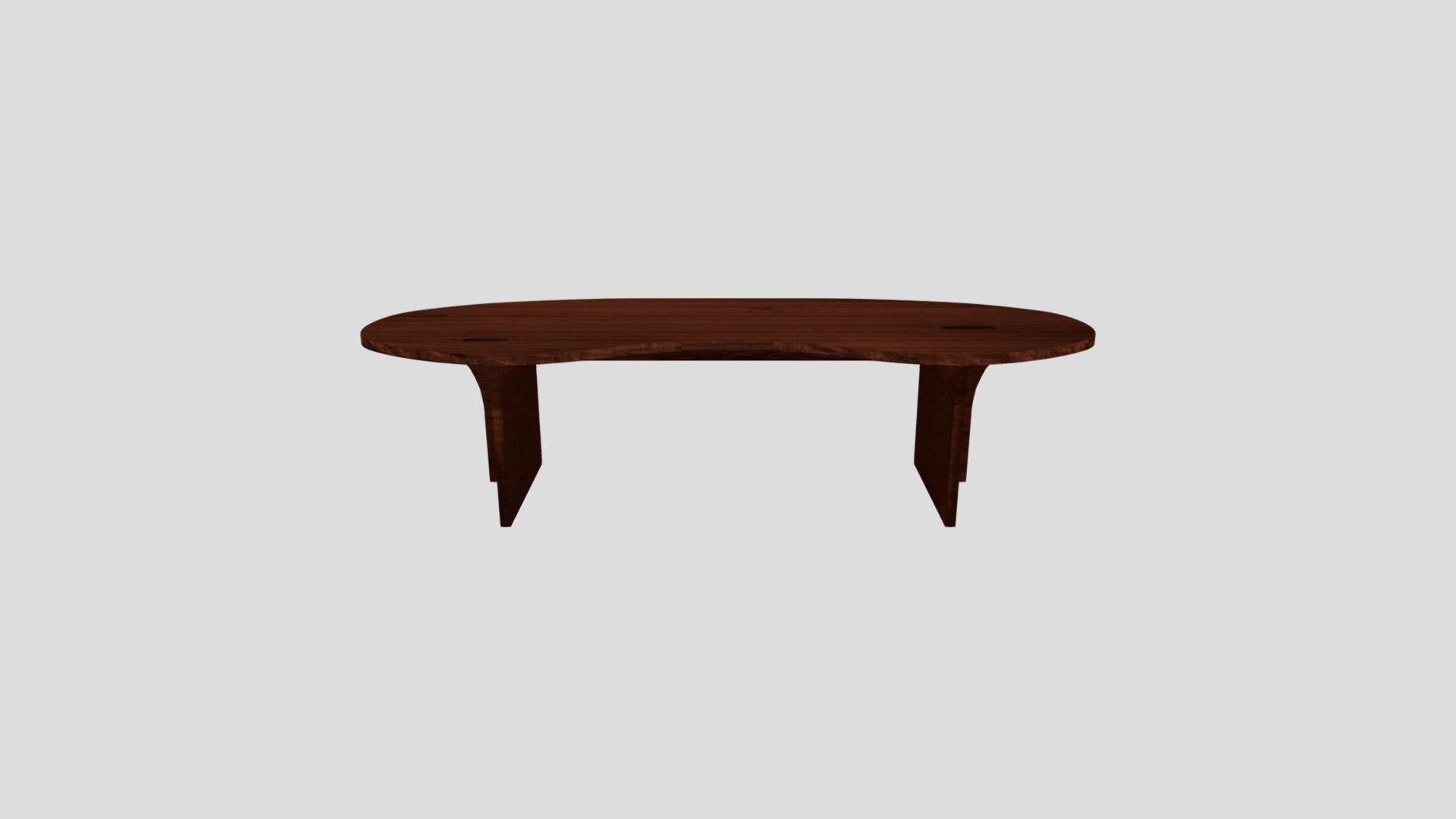 Vintage conference table from the 1980s - Download Free 3D model by ...