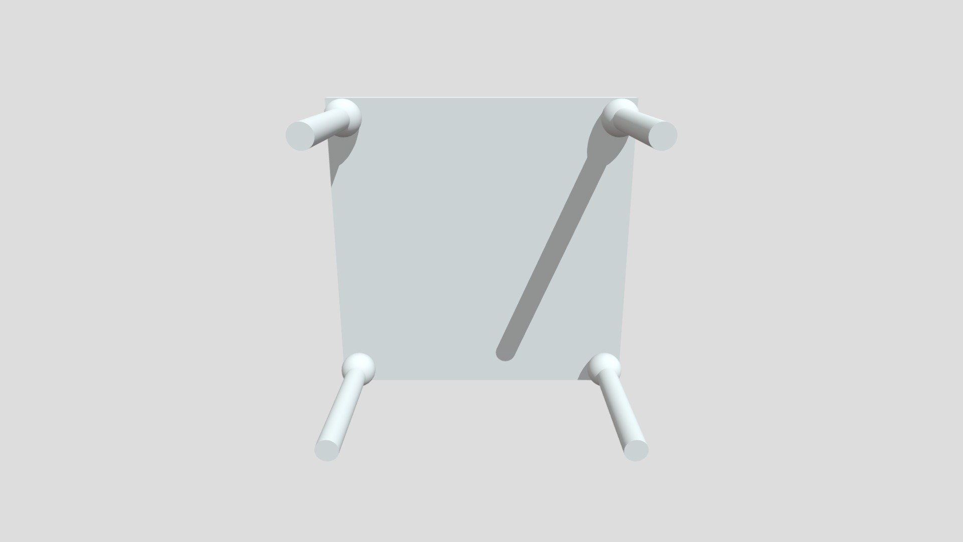 Simple table model - Download Free 3D model by tacterex [8cbdf46 ...