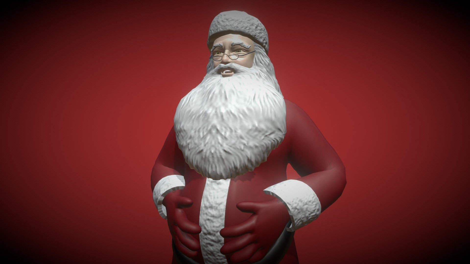 Stylized Santa Claus Low-Poly - Buy Royalty Free 3D model by pcy78 ...
