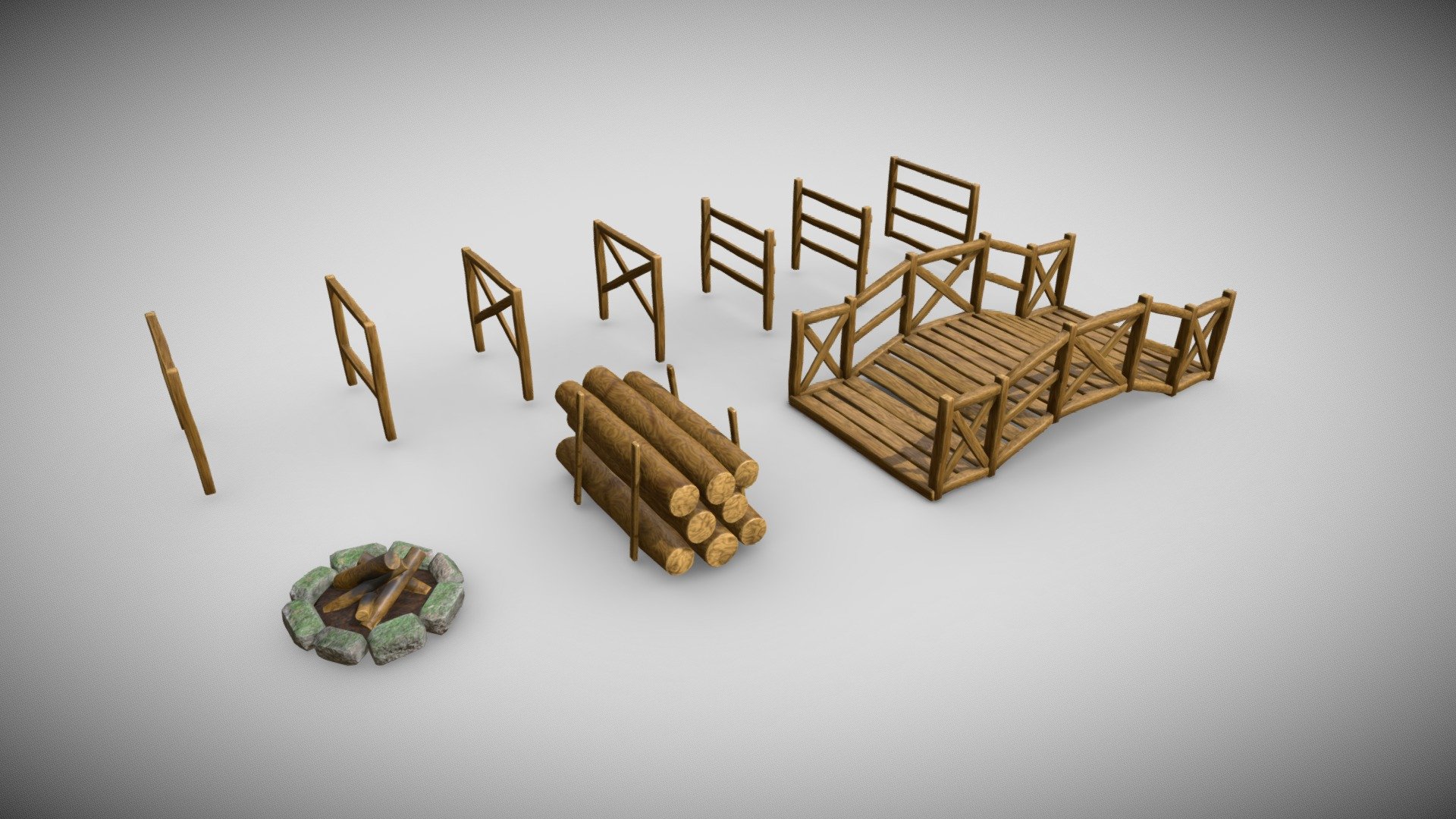 FantasyAssets - Vol4: Wood Work - Download Free 3D model by forge_of ...
