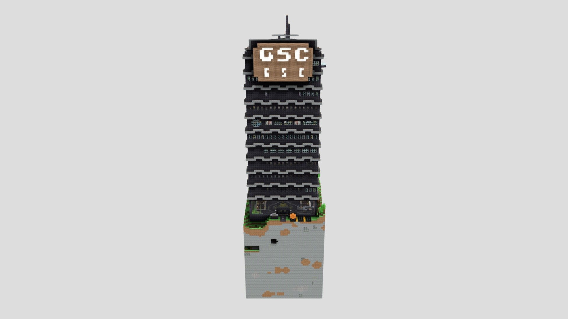 GSC tower - 3D model by samfire7645 [8cc0c95] - Sketchfab