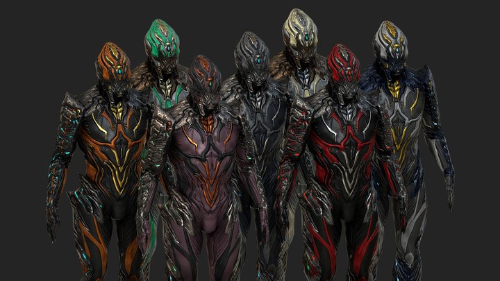 Warframe 3D models - Sketchfab