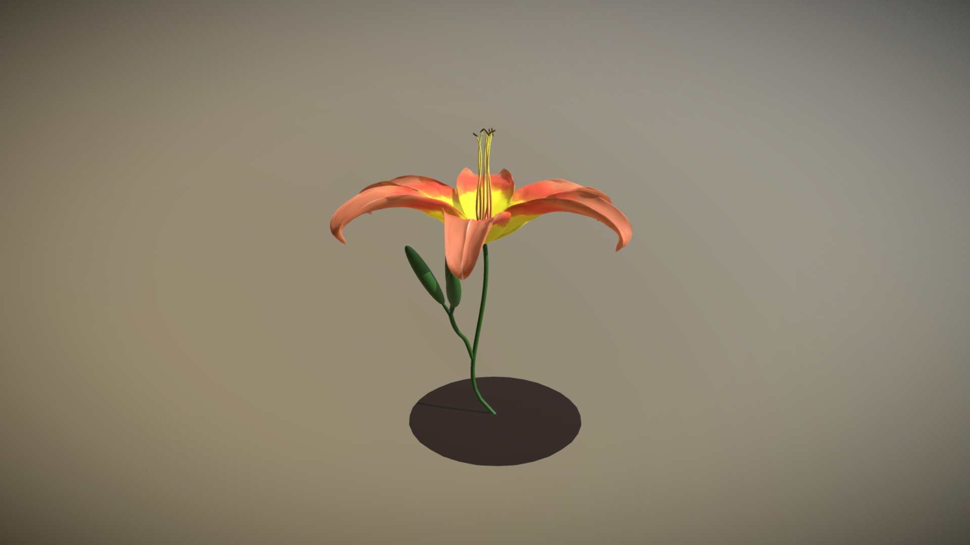 Tiger Lily - 3D model by SlyDog123123 [8cc0f3d] - Sketchfab