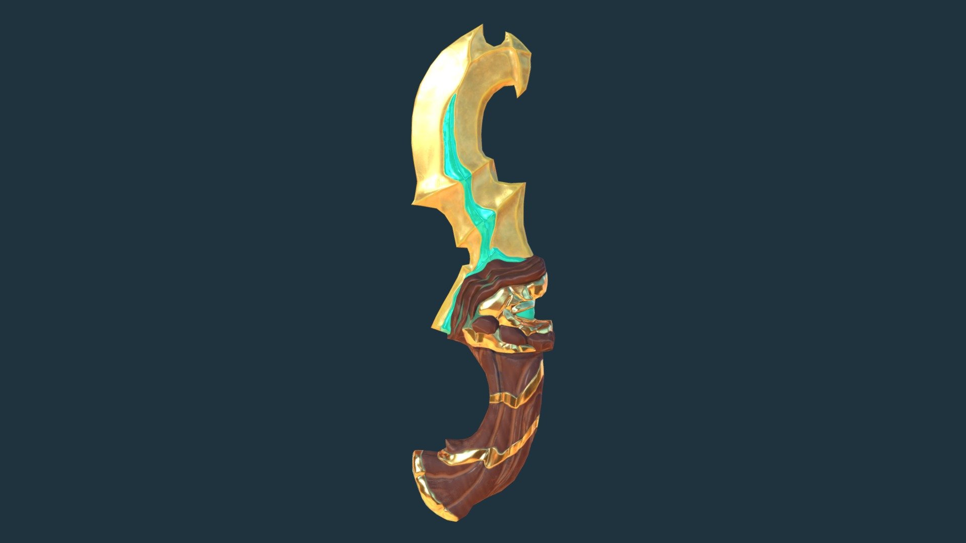Magical Dagger - 3D model by xinyuoba [8cc22da] - Sketchfab