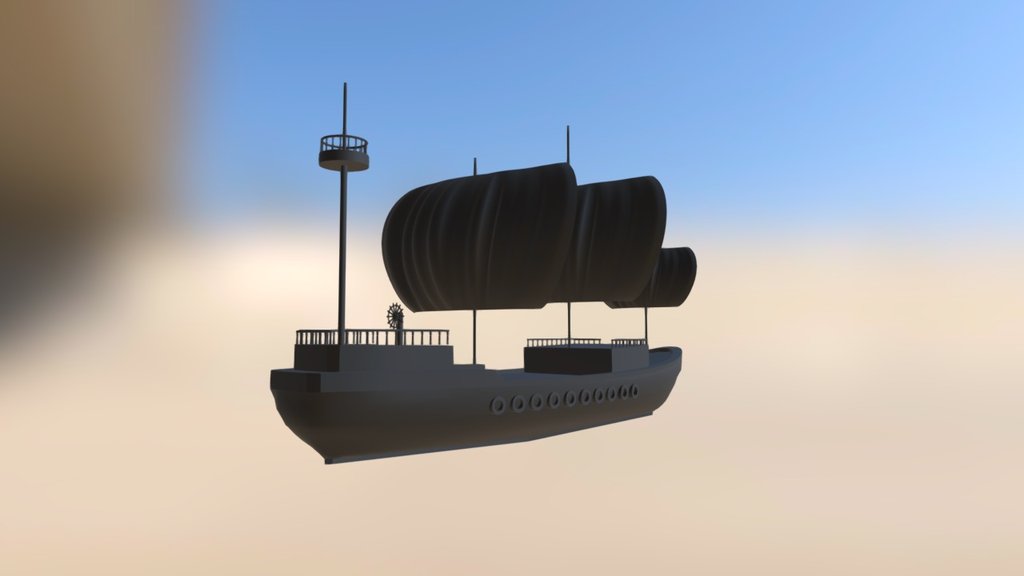 Barco - 3D model by fanngrc [8cc329f] - Sketchfab