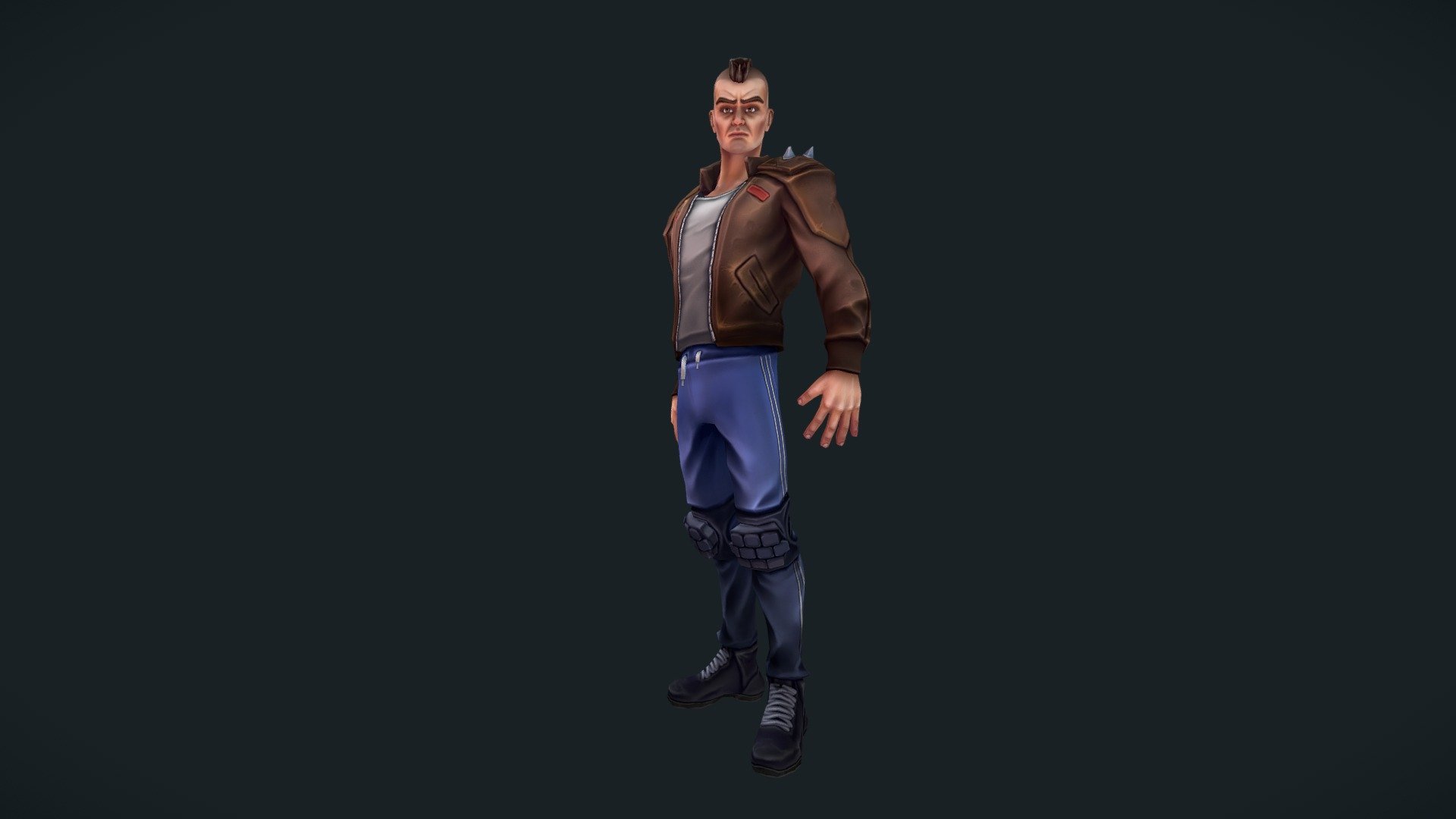 Dangerous guy - 3D model by AragoIce [8cc419f] - Sketchfab