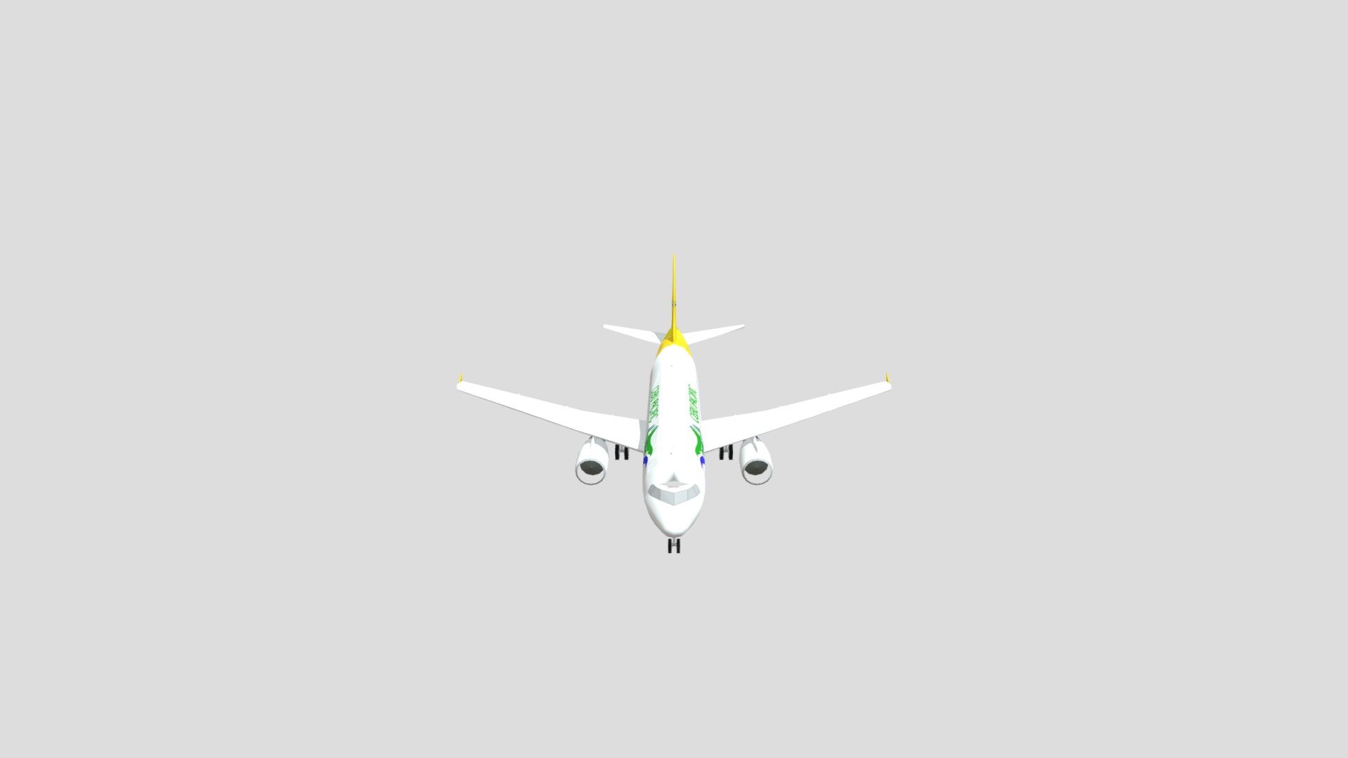 Cebu Pacific Airline - 3D model by xrshub [8cc496f] - Sketchfab