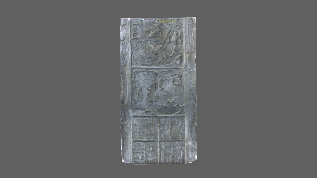 Stela D East Side, Quirigua, Guatemala - Download Free 3D model by ...