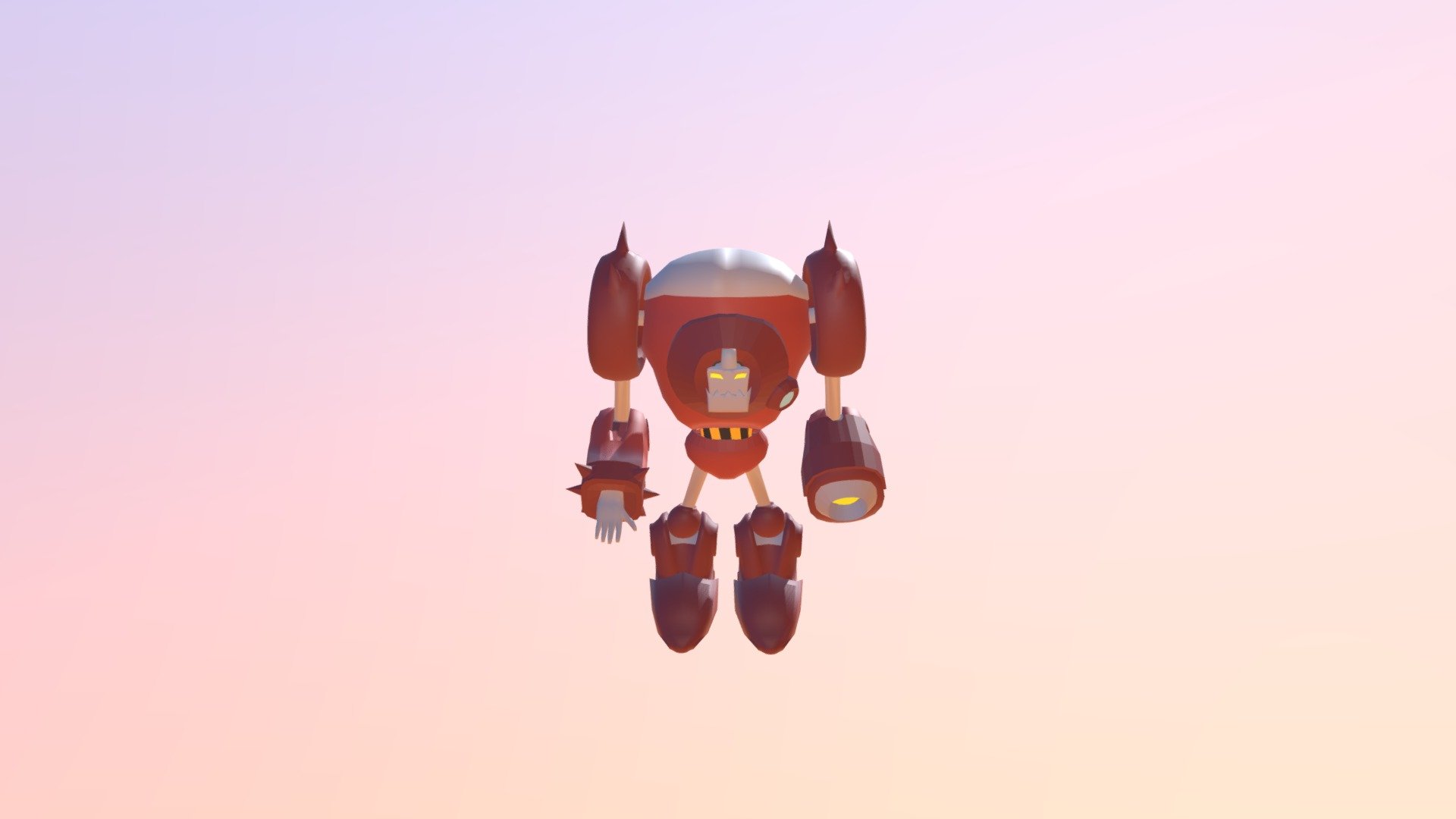 Clunk - Awesomenauts - 3D model by anthonyvanoo [8cc8efb] - Sketchfab