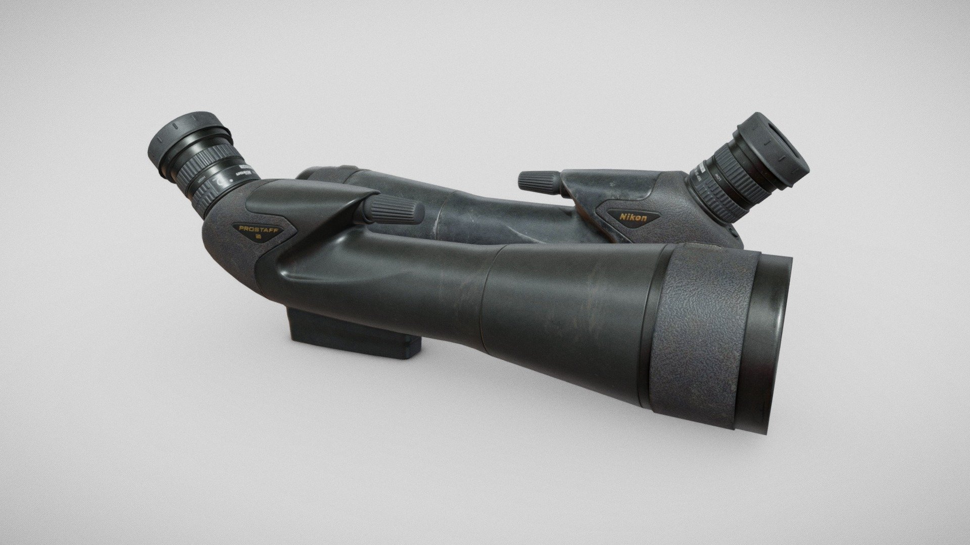 Nikon Spotting Scope Prostaff 5 - 3D model by PlatonDebik (@Platon ...