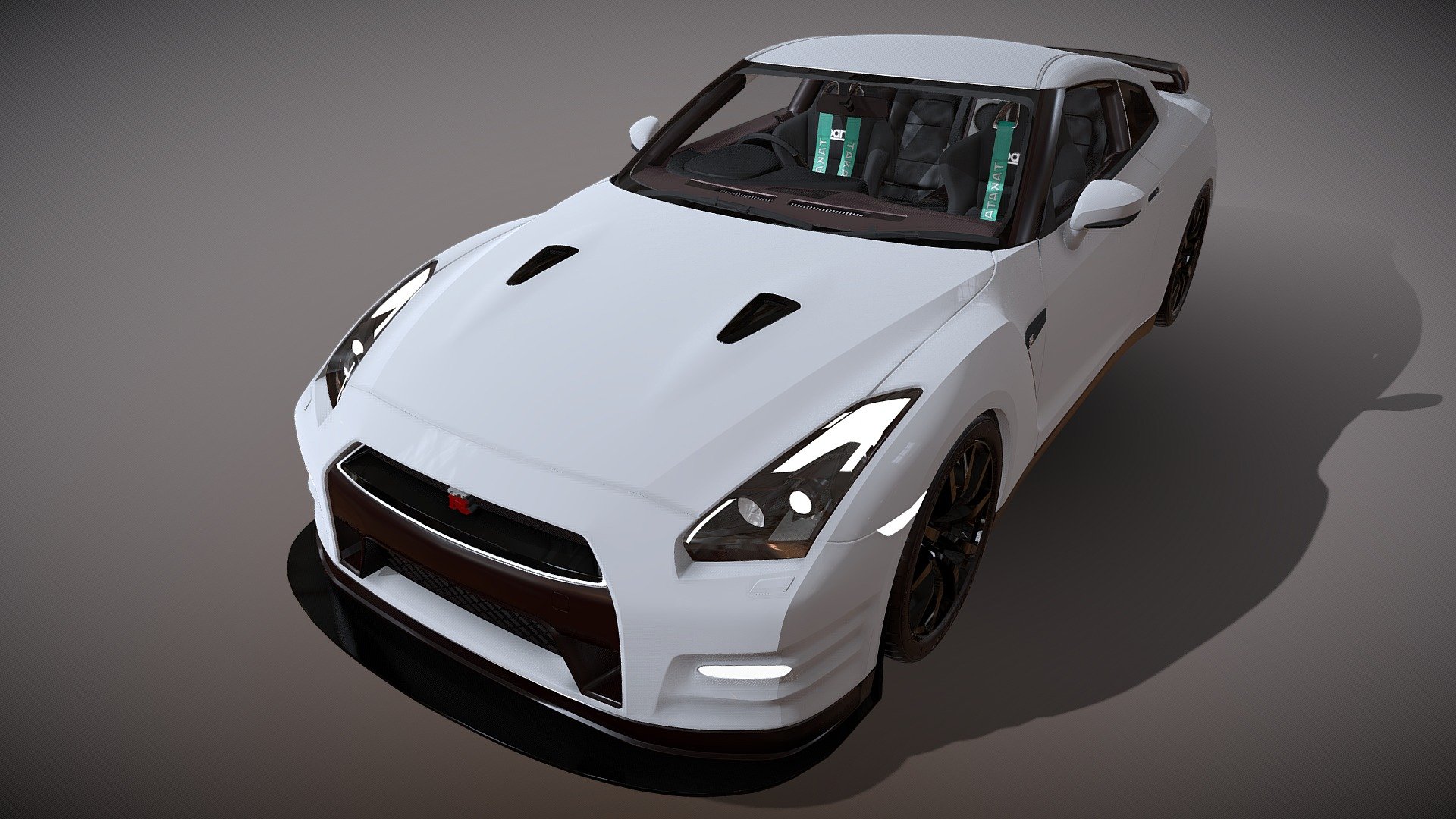 Nissan Gtr 2014 - Download Free 3D model by TegnoGenial [8ccb565] - Sketchfab