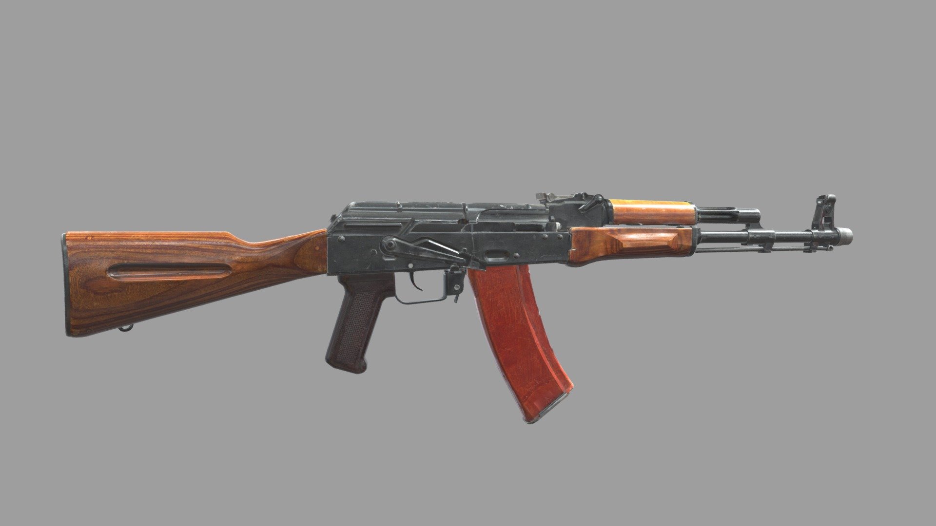 AK74 | Gameready asset for UE4/5 - 3D model by lucidarius [8ccbc3f] - Sketchfab