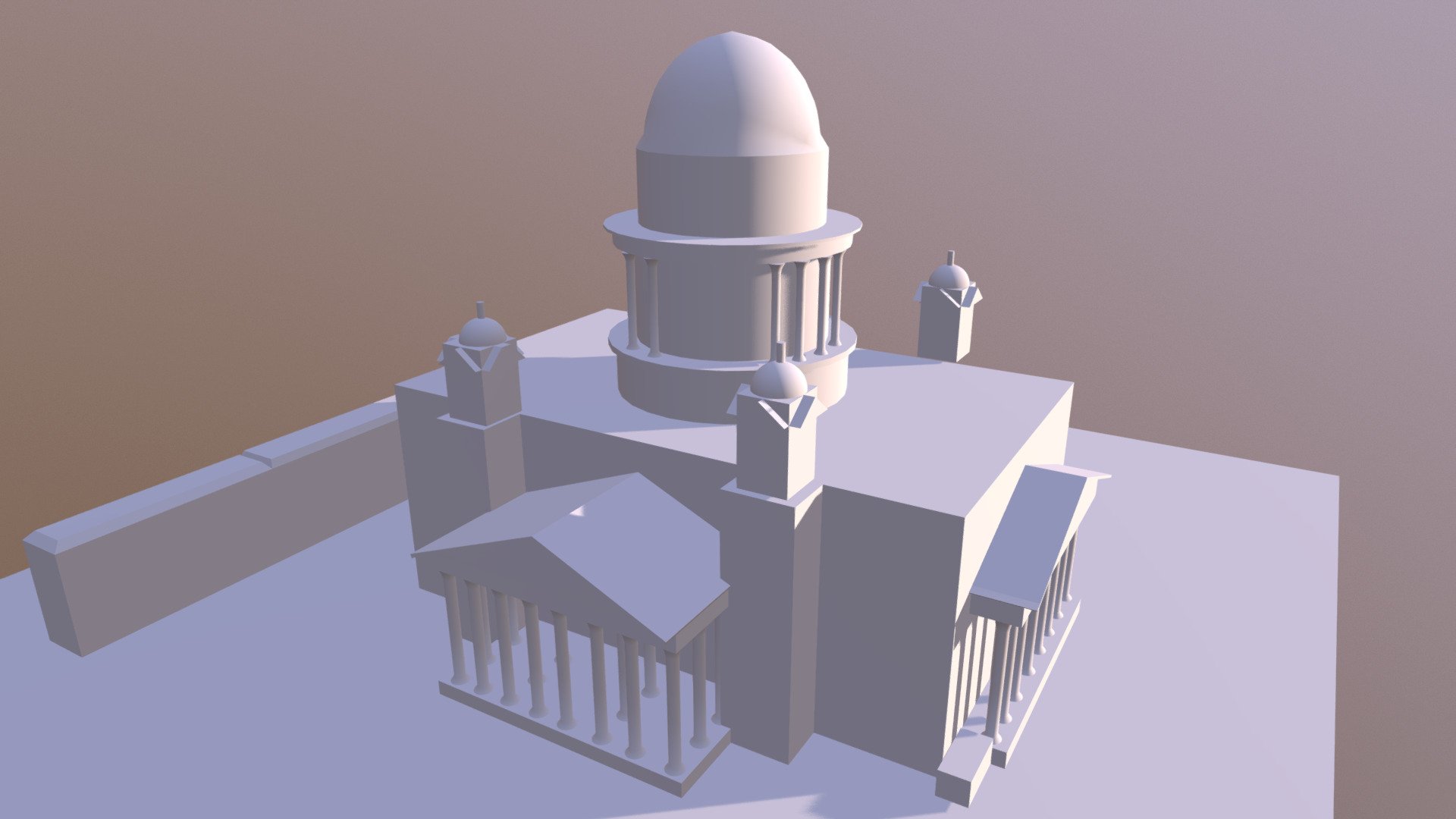 Simple Scene for Camera Mapping - 3D model by juliapoletaeva [8ccd553 ...