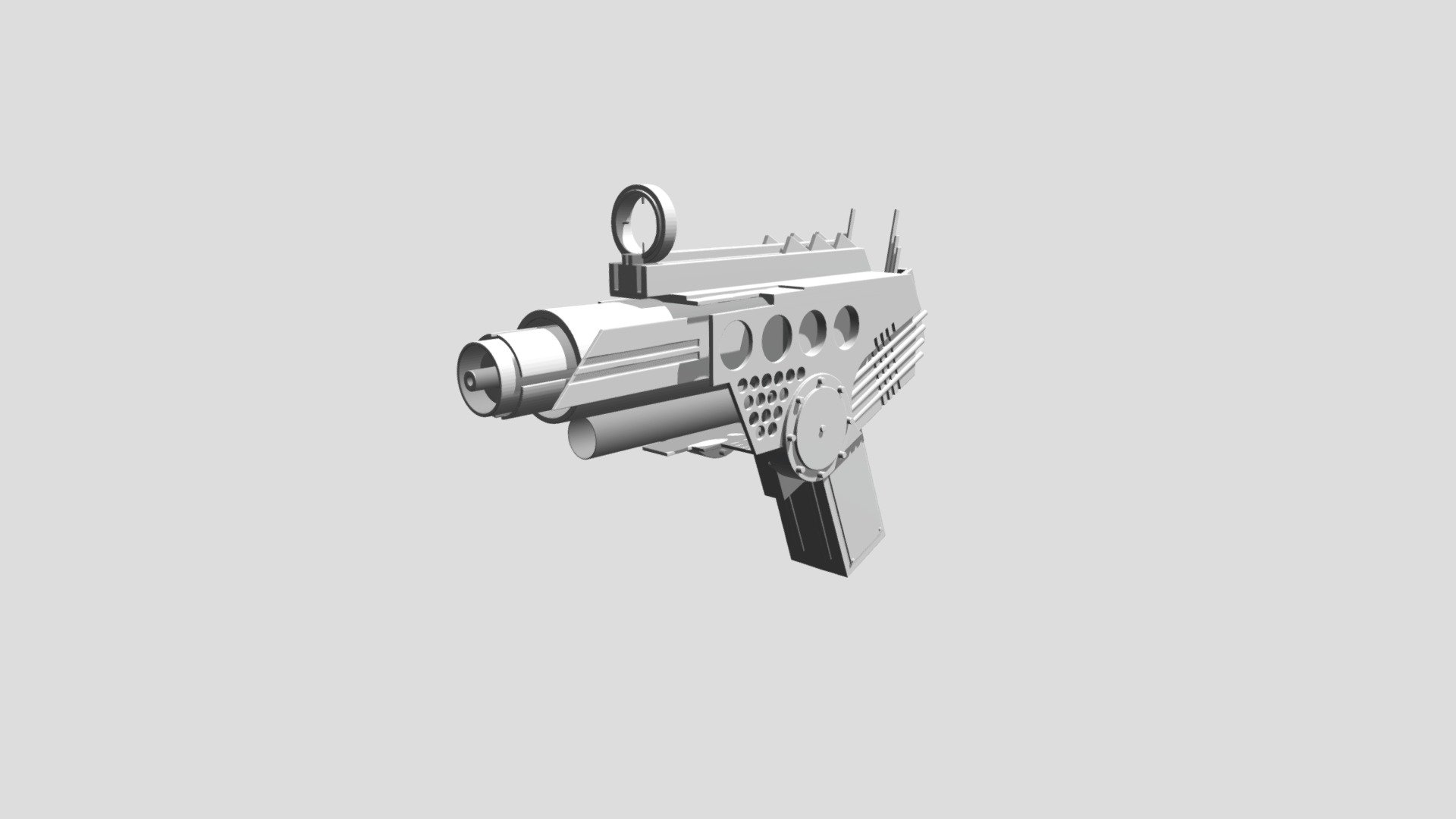Gun - Download Free 3D model by Sinomedet [8ccdec7] - Sketchfab