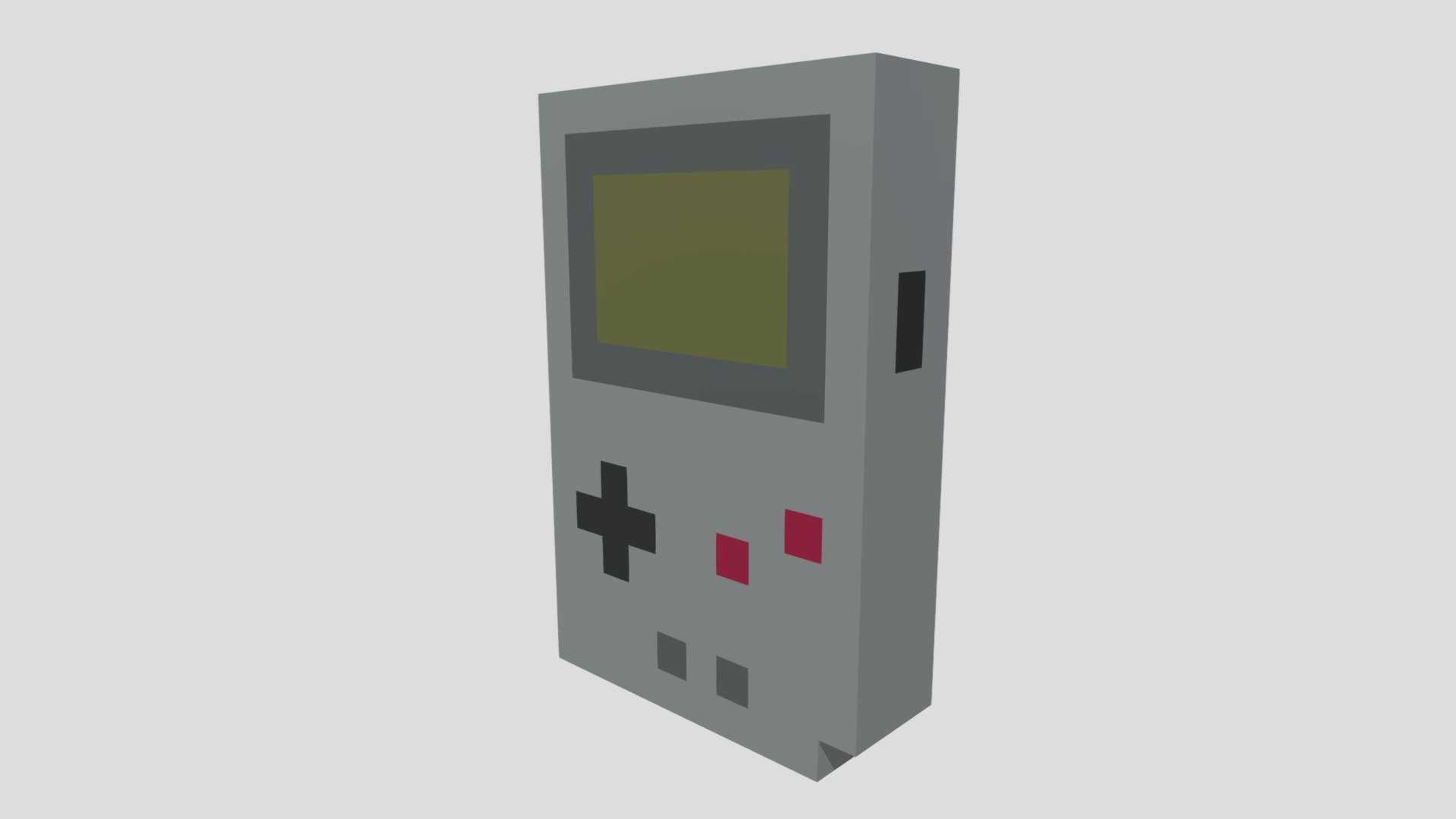 Gameboy - 3D model by avocadoqueen [8cd0077] - Sketchfab