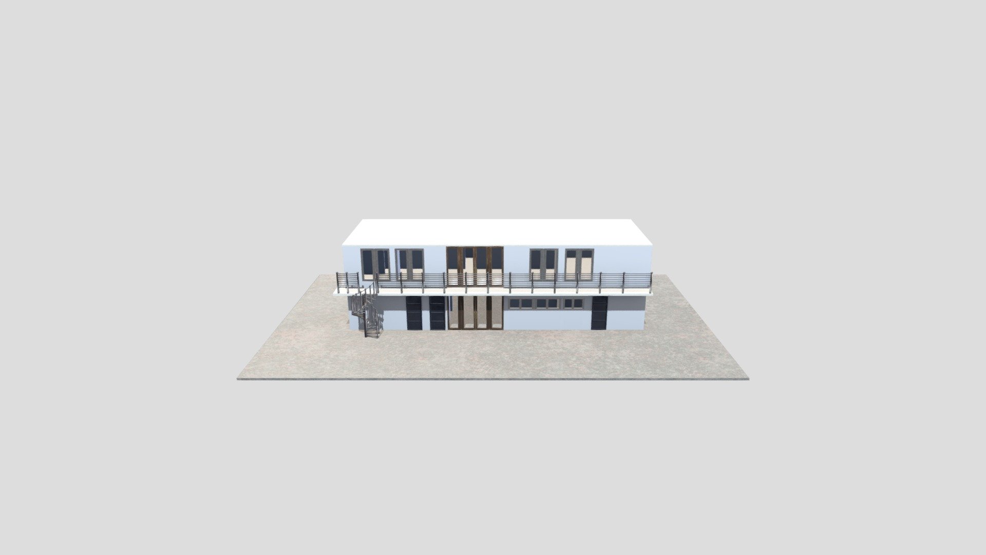 Edificio_P0 - 3D model by DarkDegen (@Leo6541) [8cd07b2] - Sketchfab