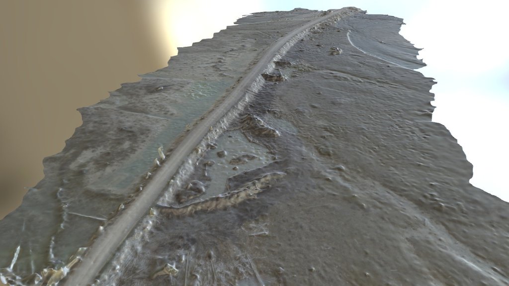 Causeway North Mound Final Simplified 3d Mesh - 3D model by murchap ...
