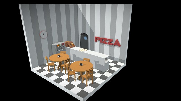 Pizza-shop 3D models - Sketchfab