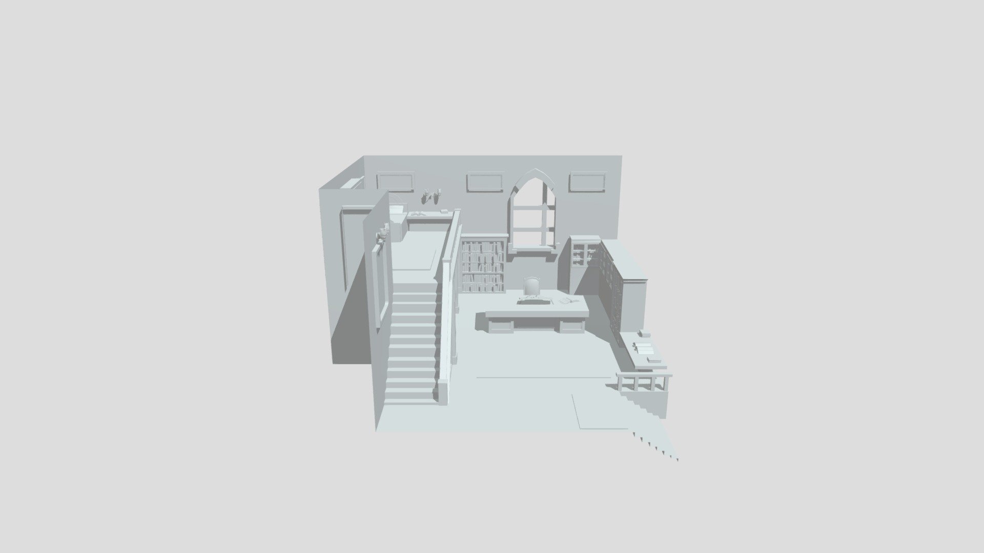 Researchers Study - 3D model by sarahsurvive [8cd24ab] - Sketchfab