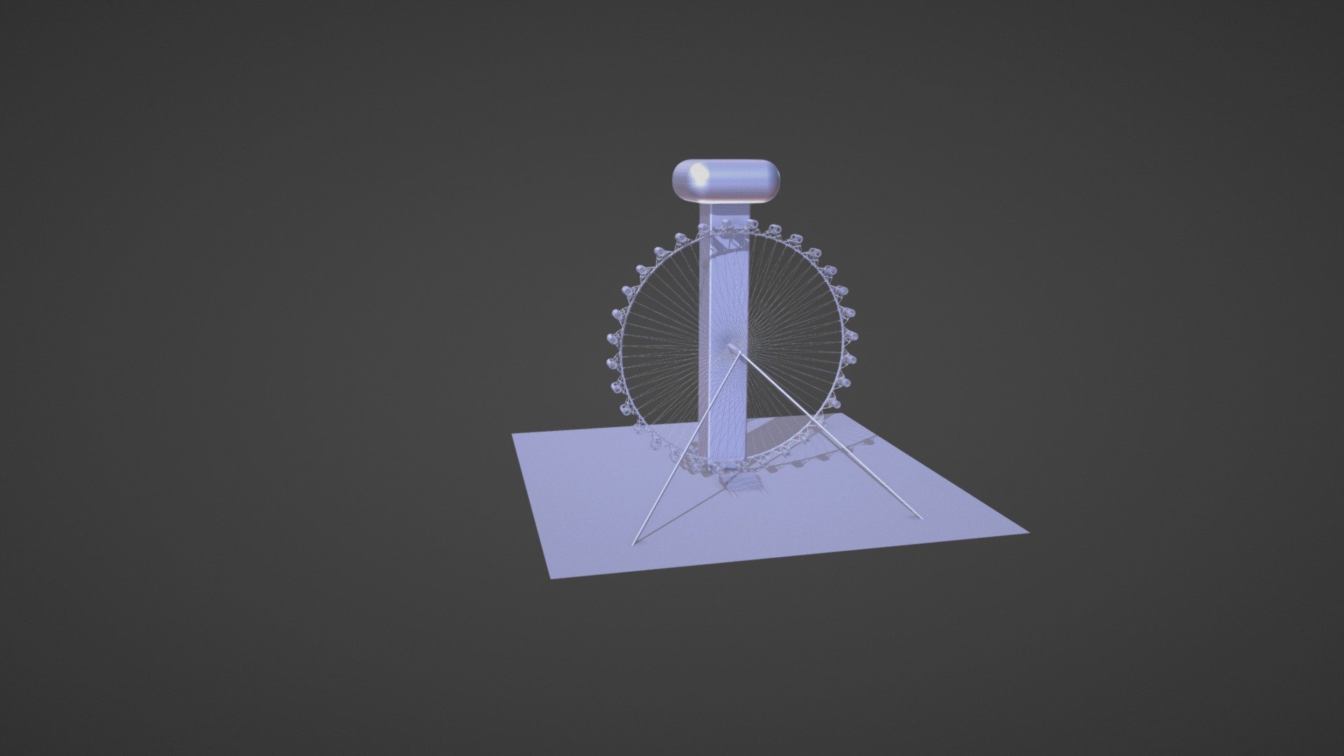Observation WHEEL - Download Free 3D model by Chambersb [8cd2841 ...