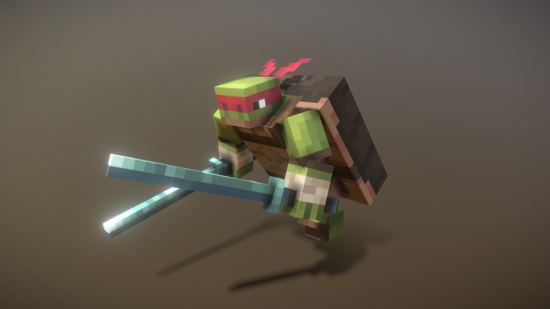 ninja turtle - 3D model by MIN (@min_lowpoly) [8cd2fbf] - Sketchfab