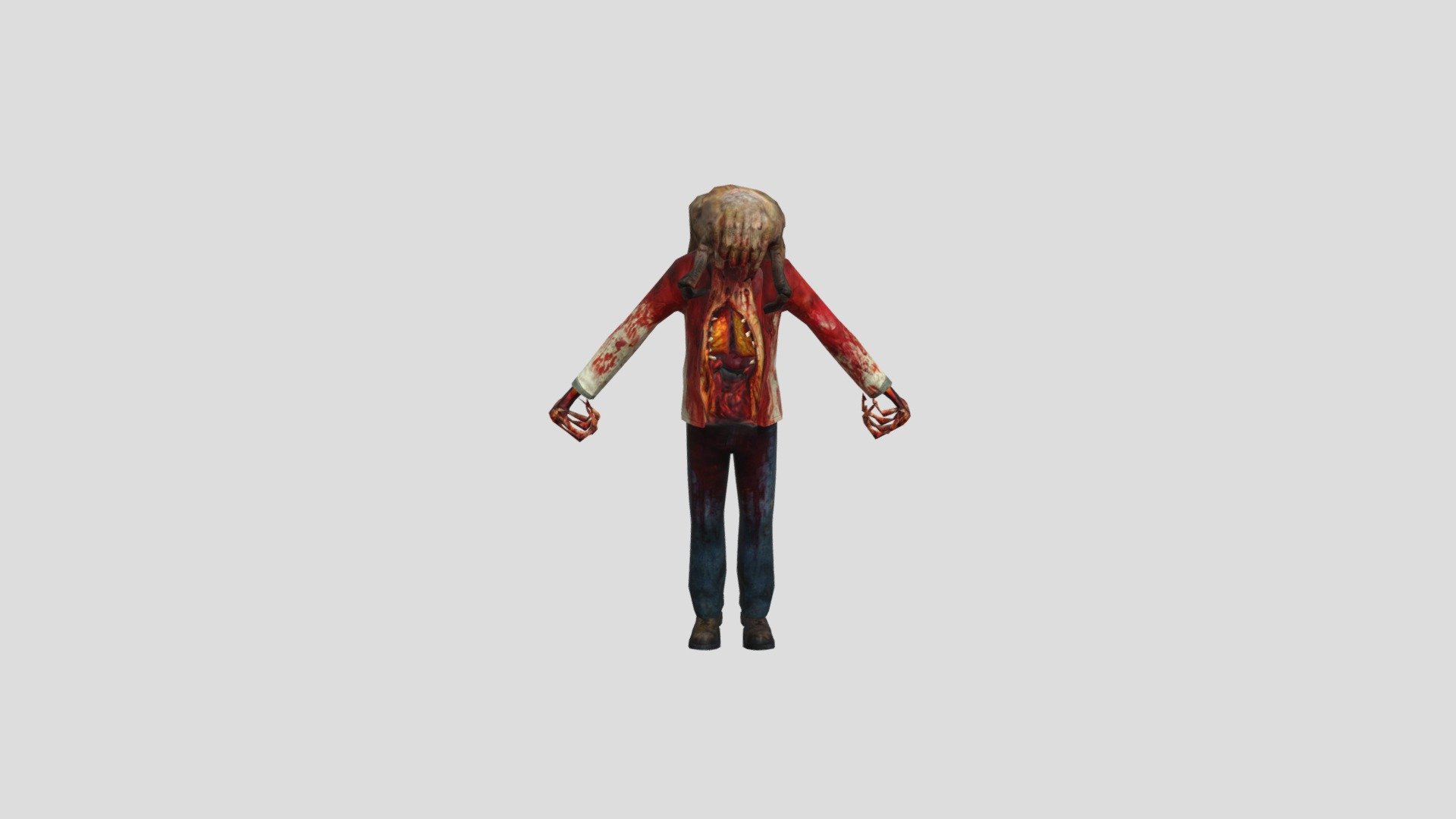 Classic zombie from half life 2 - Download Free 3D model by Typur ...