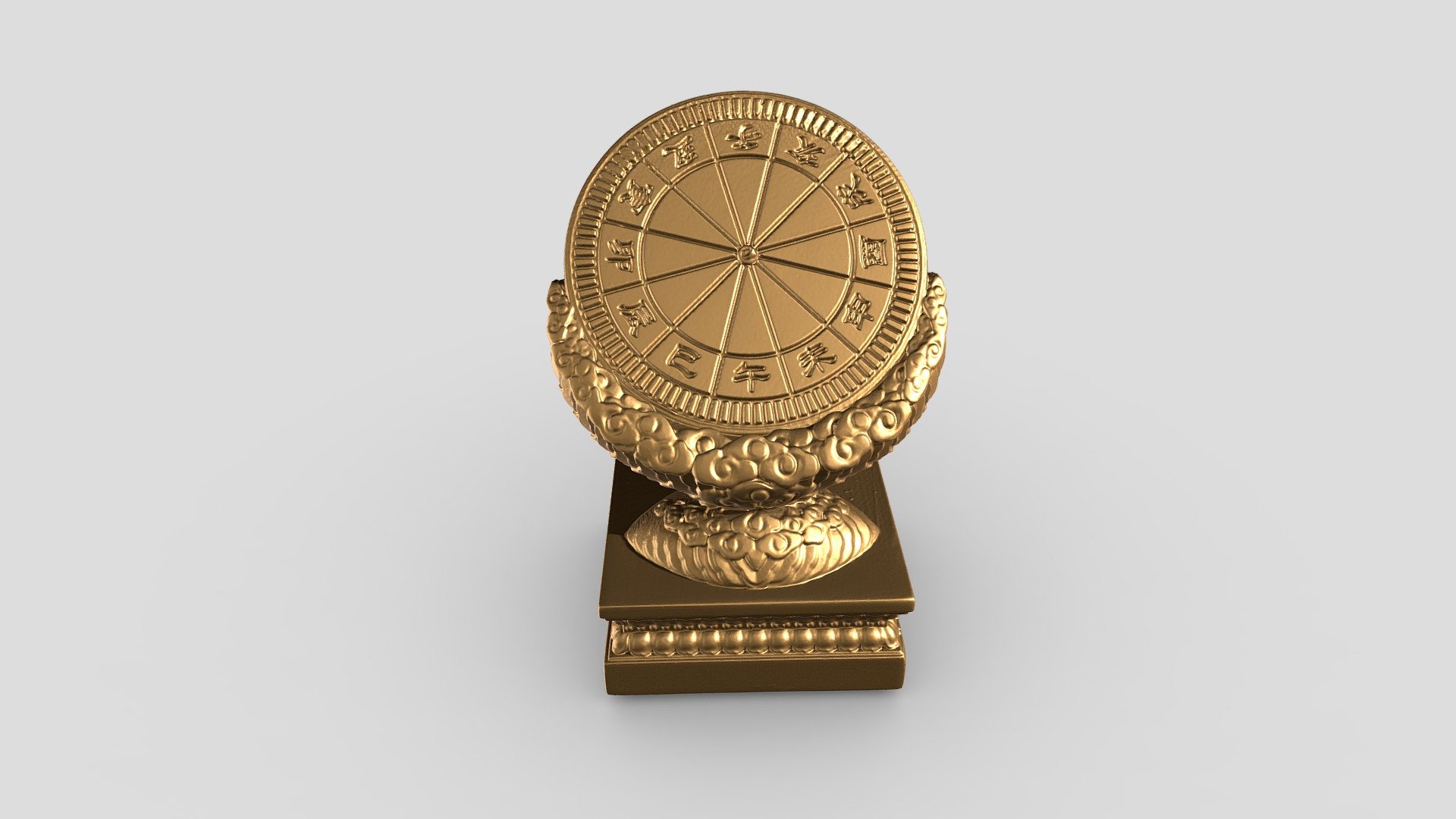 Sundial - Download Free 3D model by Diana Liu (@Diana123456) [8cd6297 ...