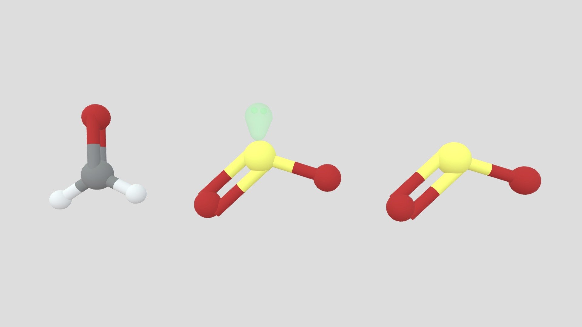 Lewis Structures 3 Charge Clouds - Download Free 3D model by Vera4Art ...