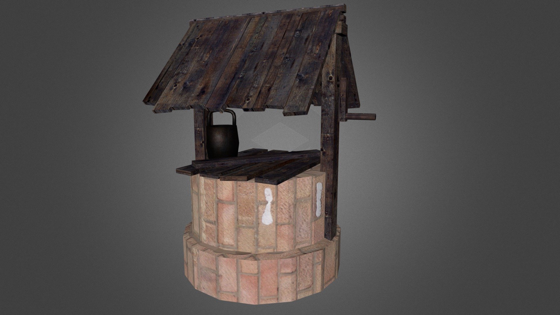 Old Well - 3D model by Pedro Trevisol (@mr.trevisol1) [8cd677a] - Sketchfab