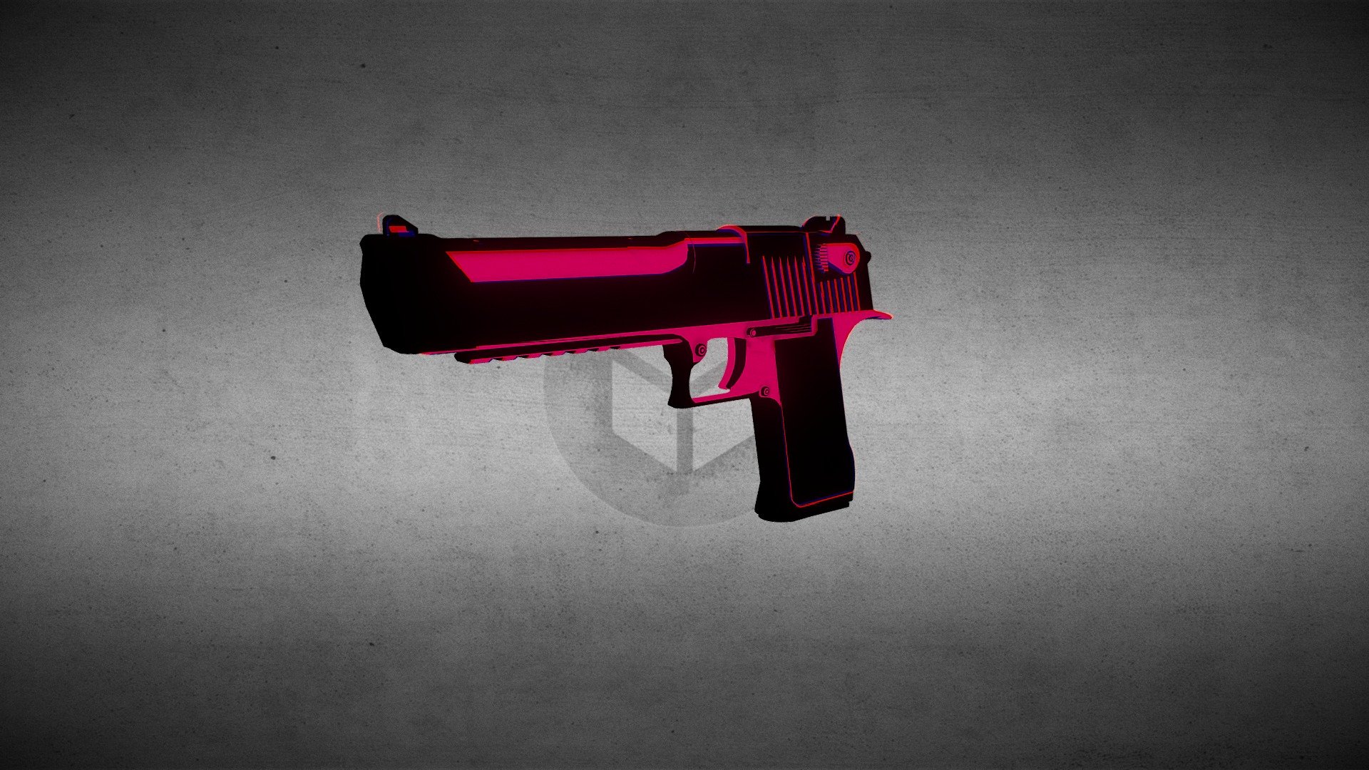 Desert Eagle "Red Line" - 3D model by markoanator808 [8cd6e15] - Sketchfab