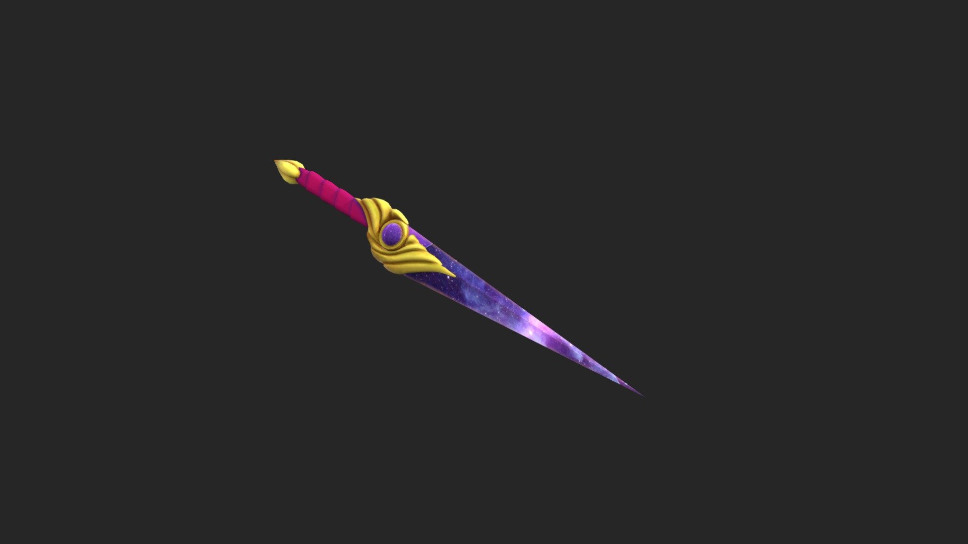 Cosmic Dagger - 3D model by irshofficial [8cd781a] - Sketchfab