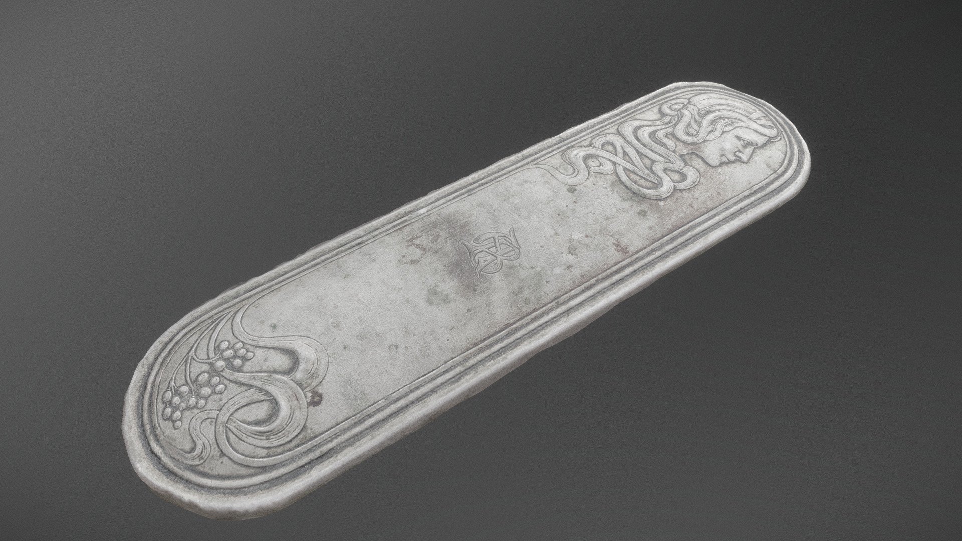 Art Noveau metal cover - Download Free 3D model by matousekfoto ...