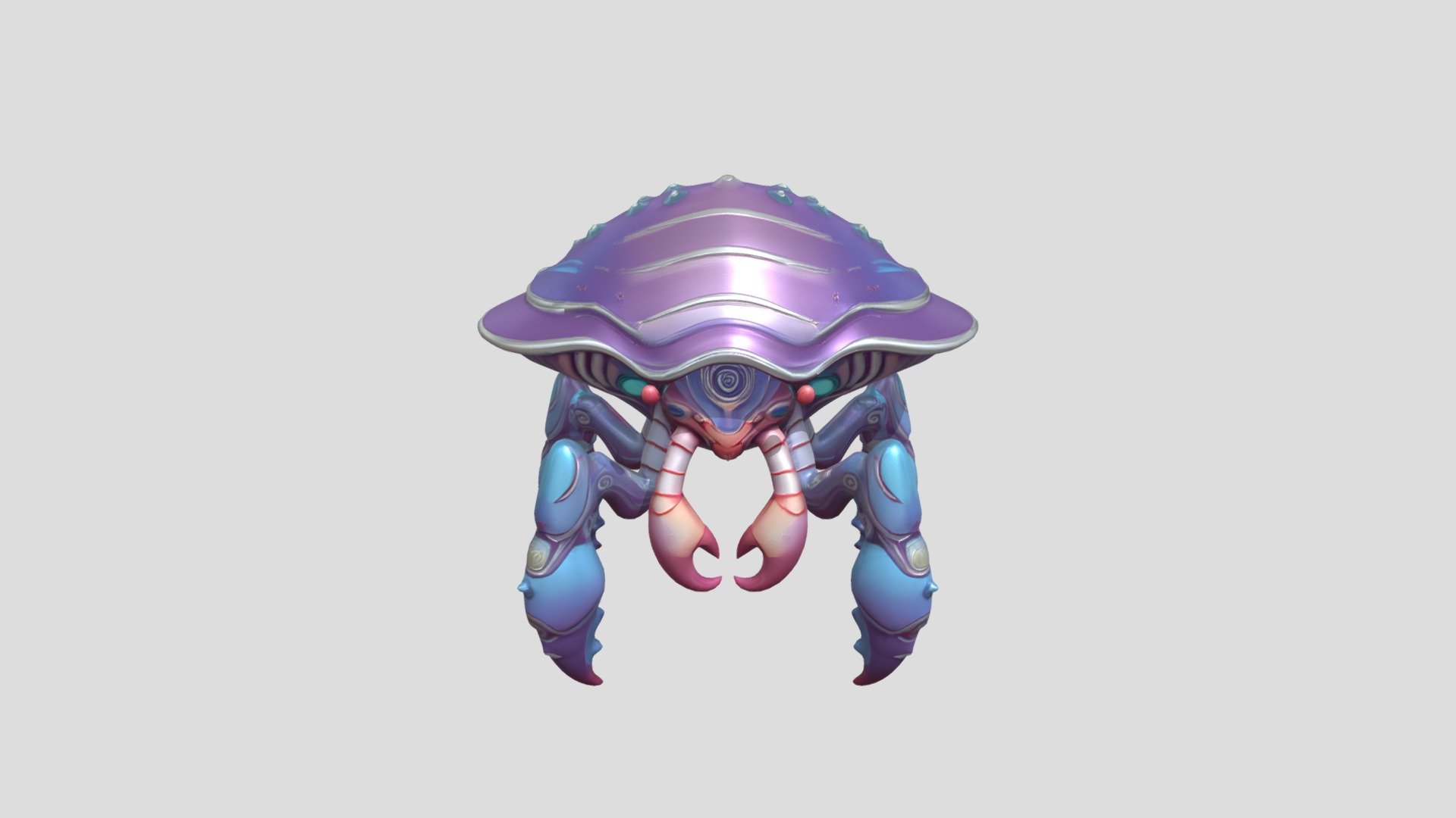 futuristic robotic crab - 3D model by jesusramides036 [8cd7f0b] - Sketchfab