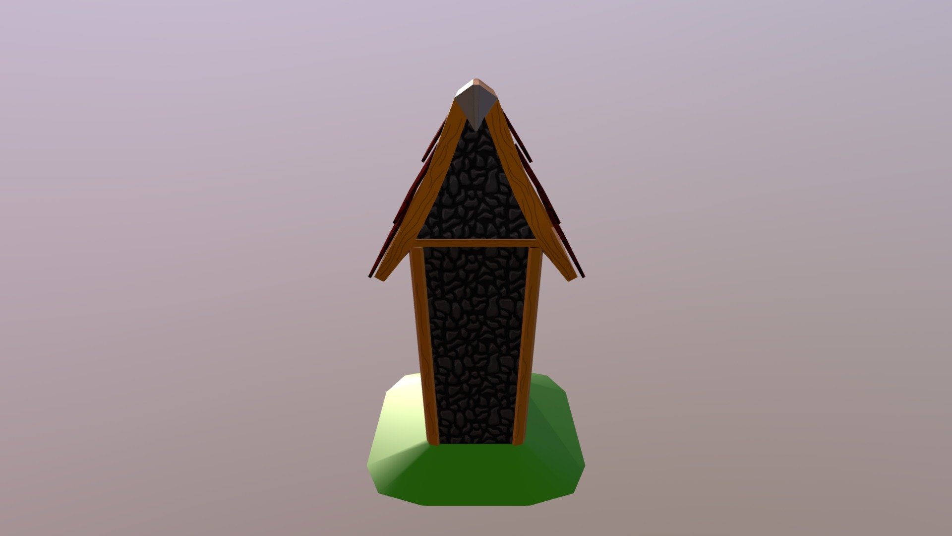 Hand Painted House Asset - 3D model by Callybog [8cd913b] - Sketchfab