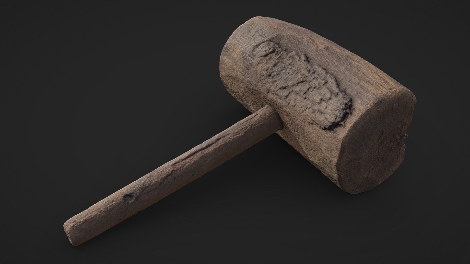 Wooden Hammer - Buy Royalty Free 3D model by SubVis [8cda117 ...