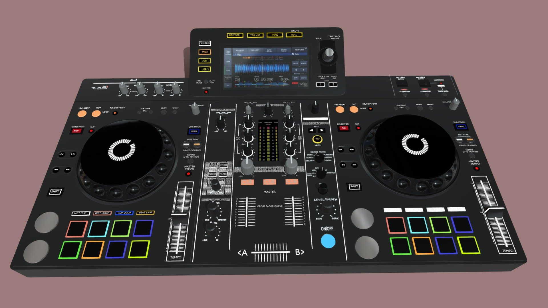 3D_DJ_Mixer0011 - Download Free 3D model by 3DArtvividMotion Artist ...