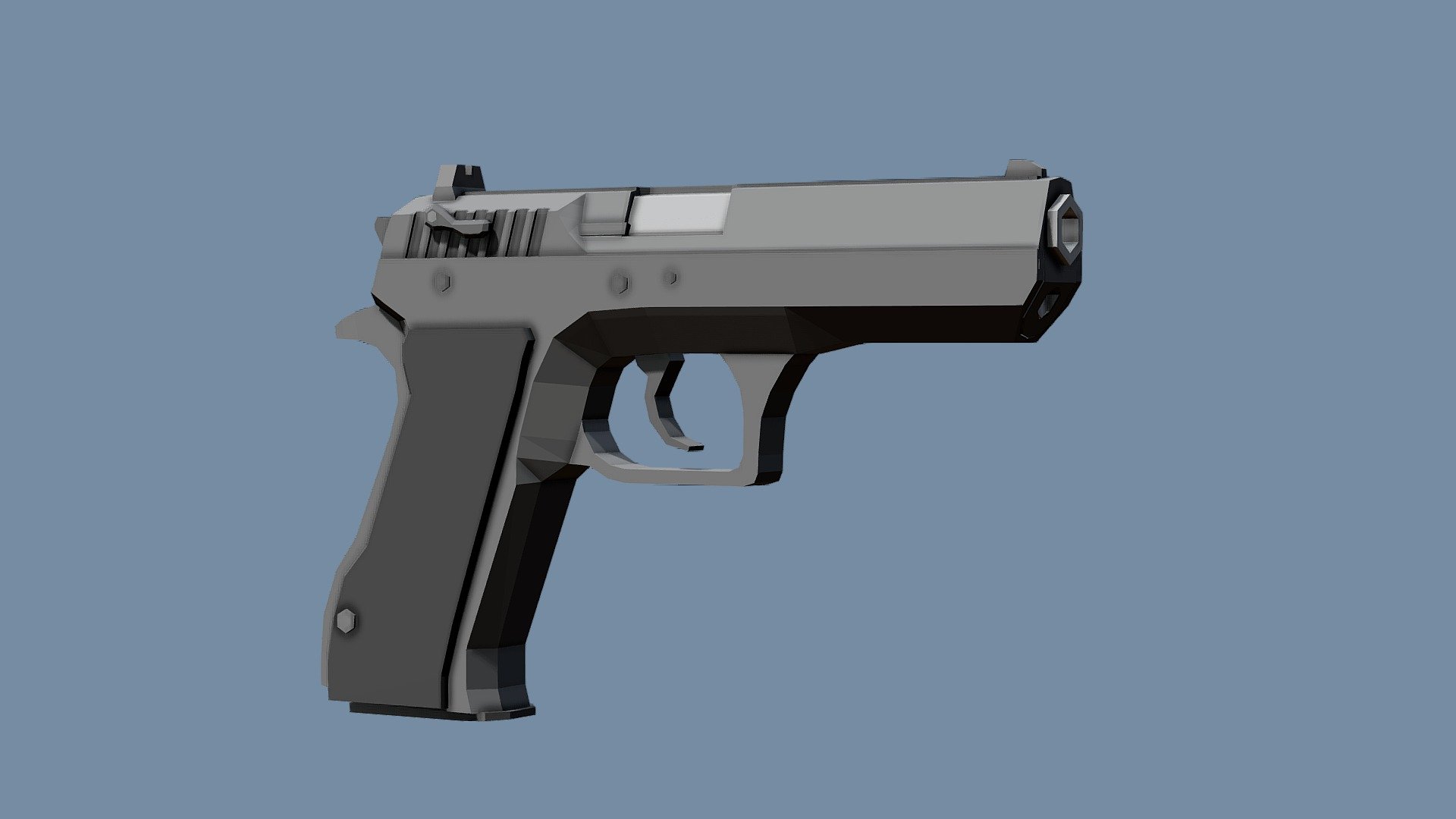 Low-Poly Jericho 941 - Download Free 3D model by TastyTony [8cdb380 ...