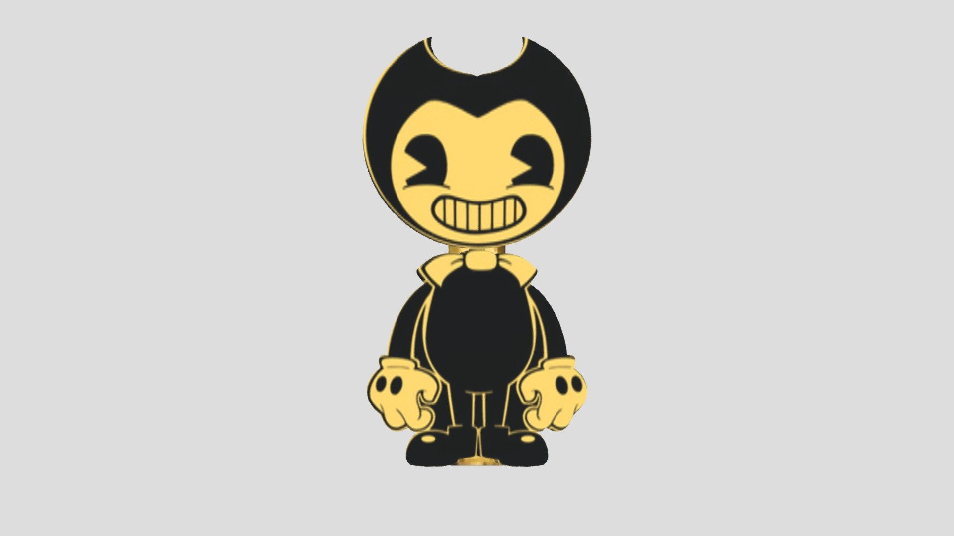 Bendy cutout - Download Free 3D model by deathpuppet (@glamrock7406 ...