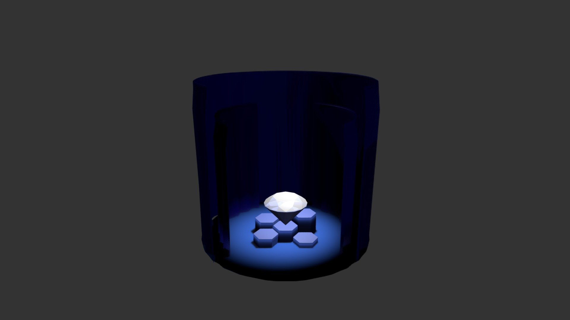 Diamond Setup Curtain03 - 3D model by floatingpoint3D [8cdc9db] - Sketchfab