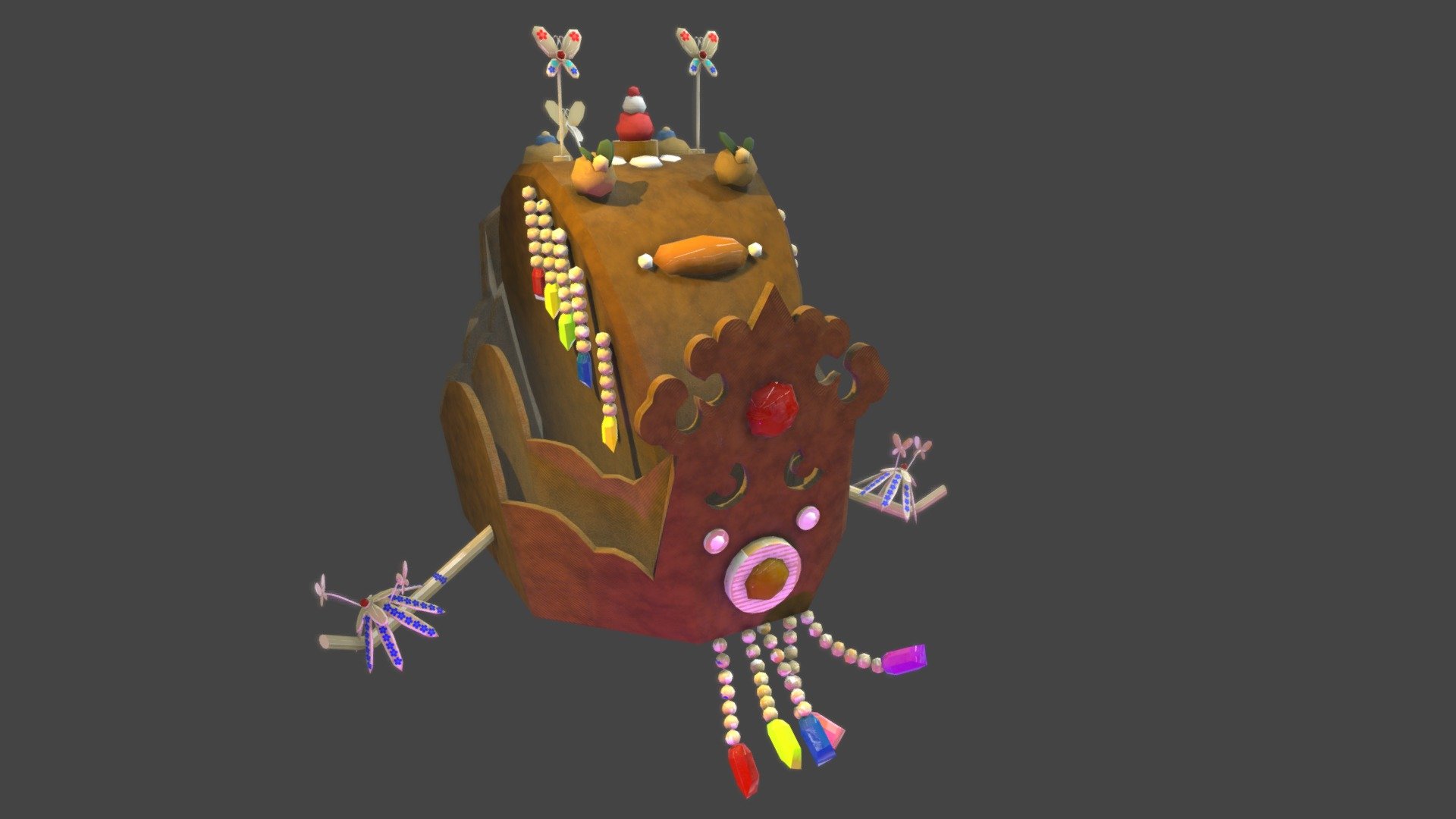 화관 (Hwagwan) - 3D model by 인프피 | INFP (@infp3d) [8cdfe22] - Sketchfab