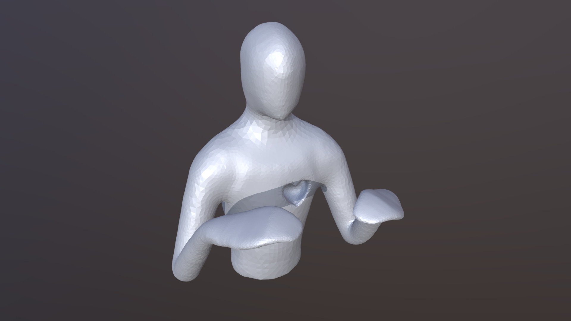 SculptJanuary Day 13: Empty - 3D model by silentheart00 [8ce0d46 ...