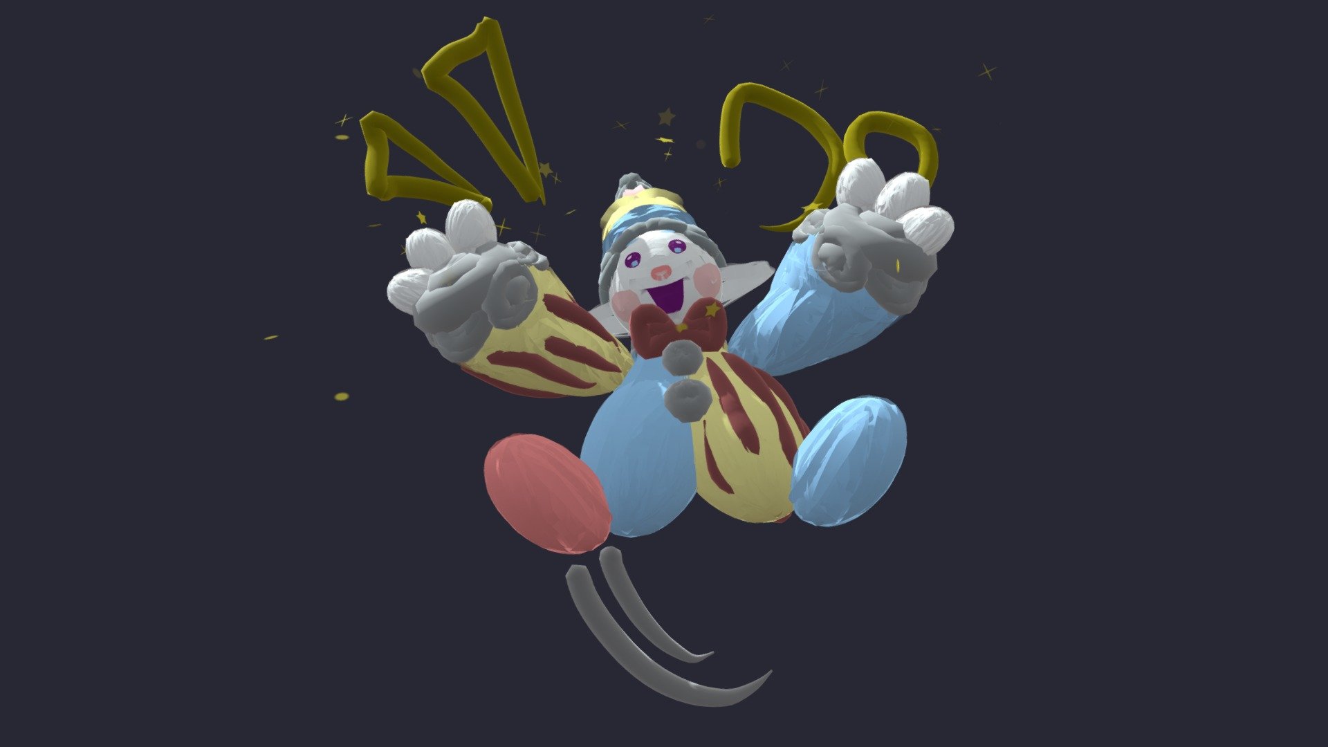 Art Fight Clown - Download Free 3D model by zacharieribbit [8ce1fc9 ...
