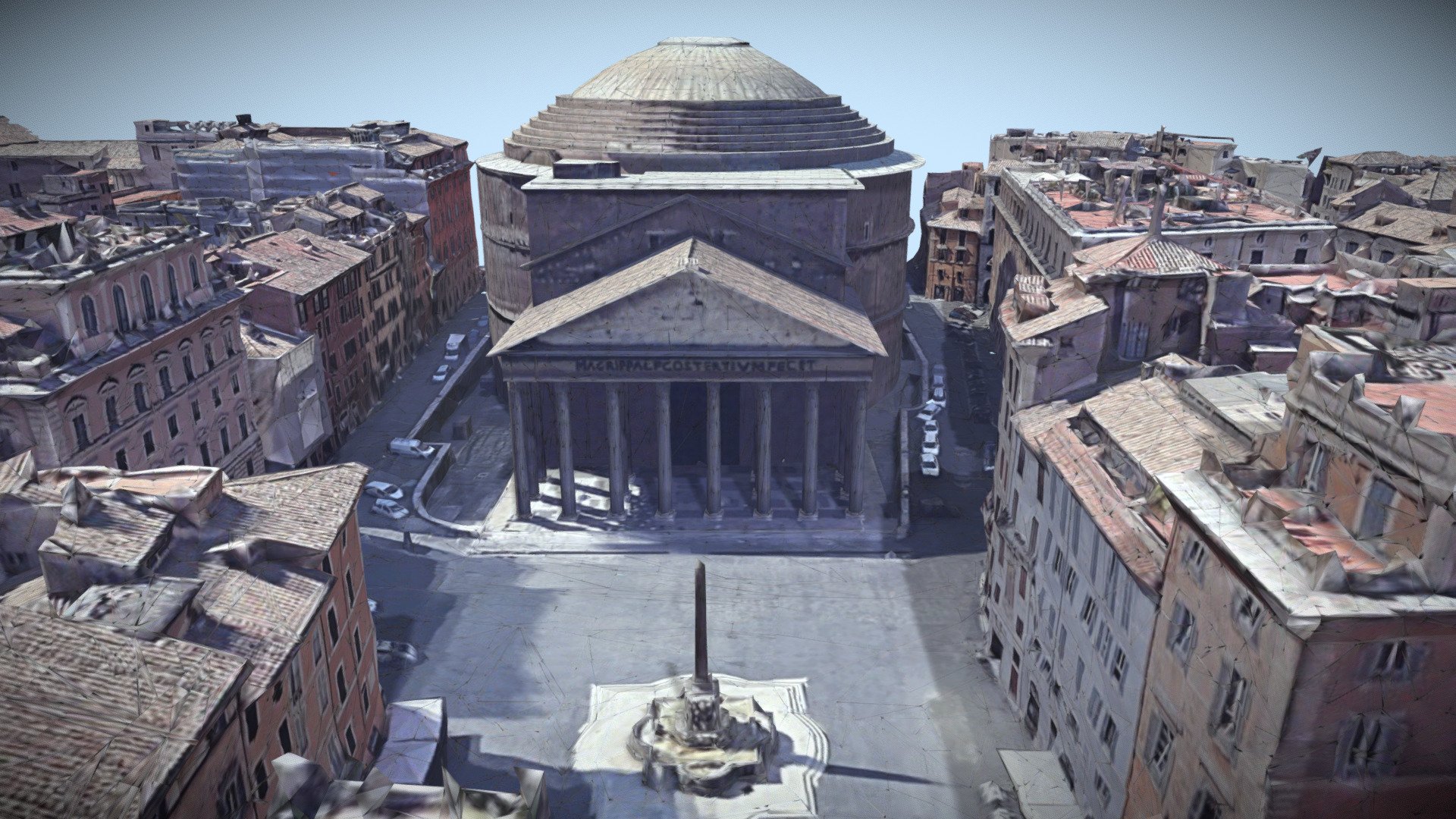 Pantheon, Rome, Italy - Download Free 3D model by Brian Trepanier ...